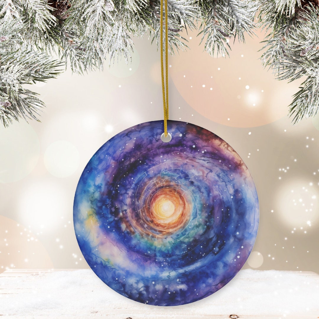 Outer Space Ornament Space Gifts Christmas Tree Kids Ornament Galaxy ...