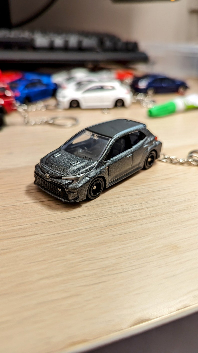 Custom Toyota GR Corolla Keychain - Etsy