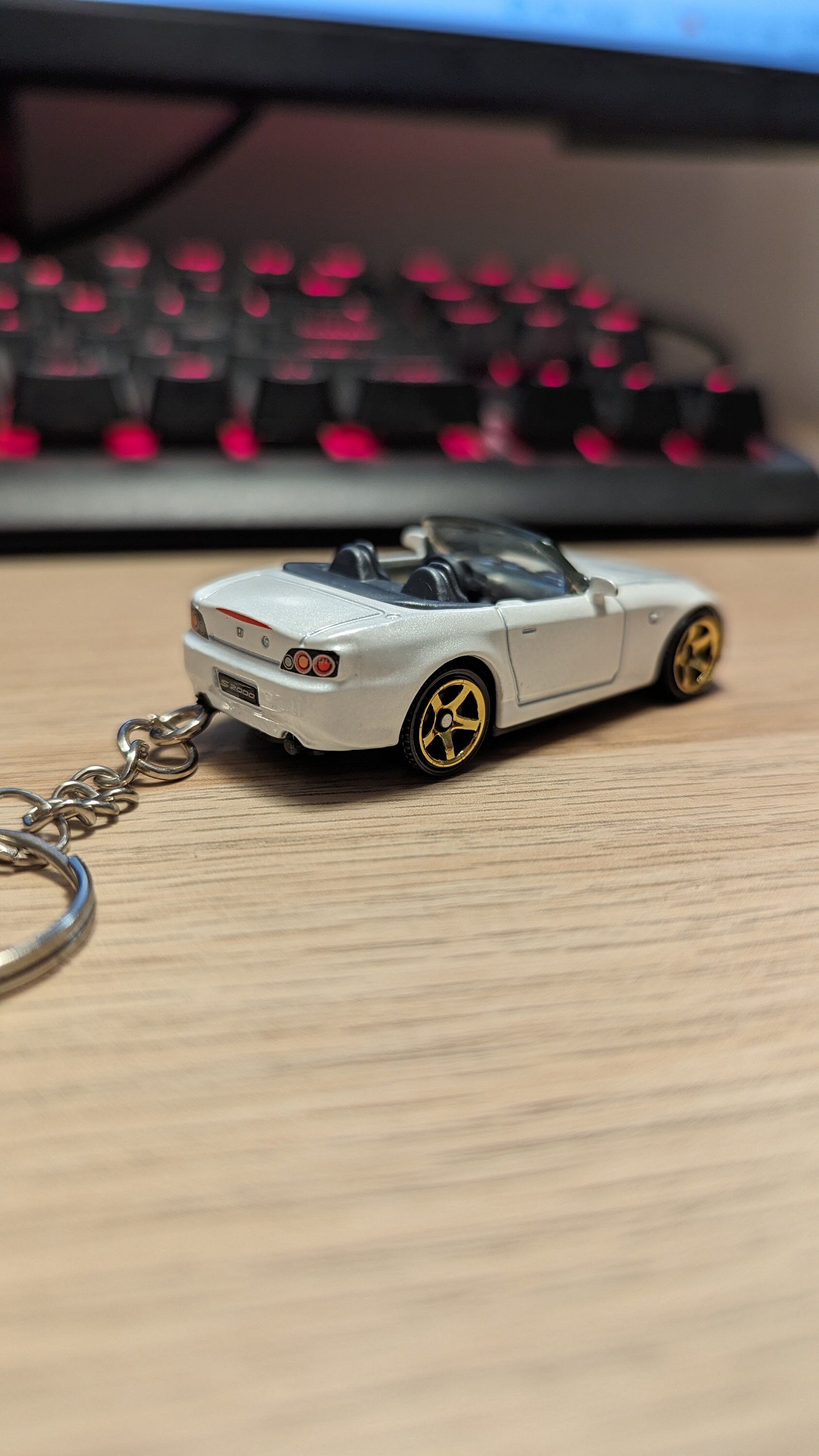 Custom Honda S2000 Keychain - Etsy