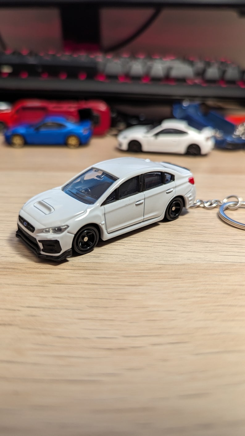 Custom Subaru WRX STI Keychain - Etsy