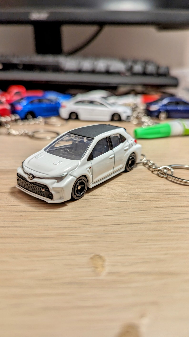 Custom Toyota GR Corolla Keychain - Etsy