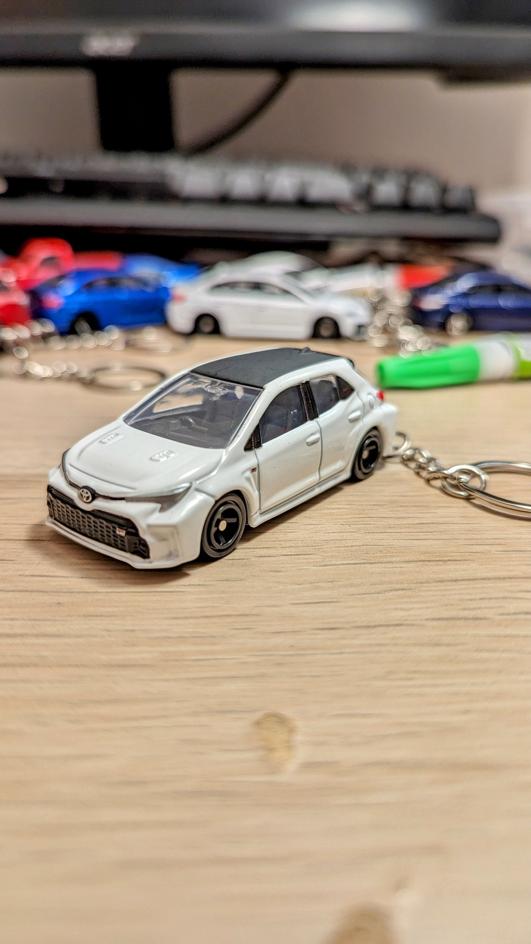 Custom Toyota GR Corolla Keychain - Etsy
