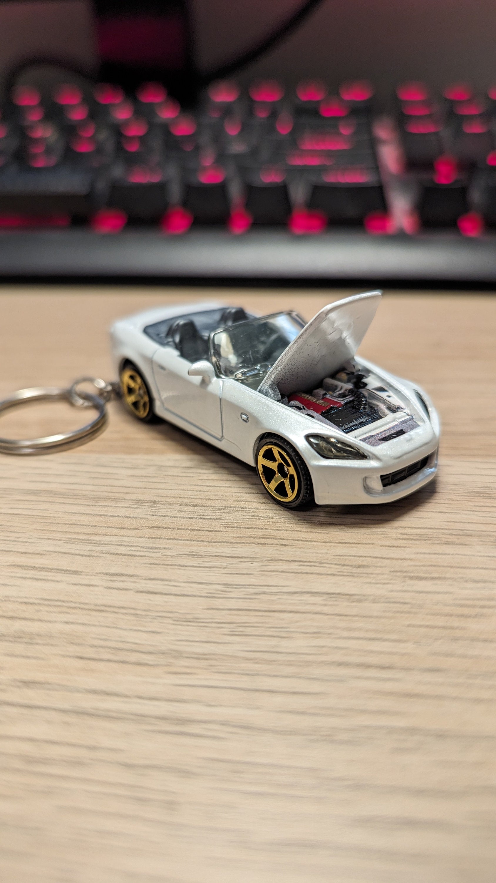 Custom Honda S2000 Keychain - Etsy