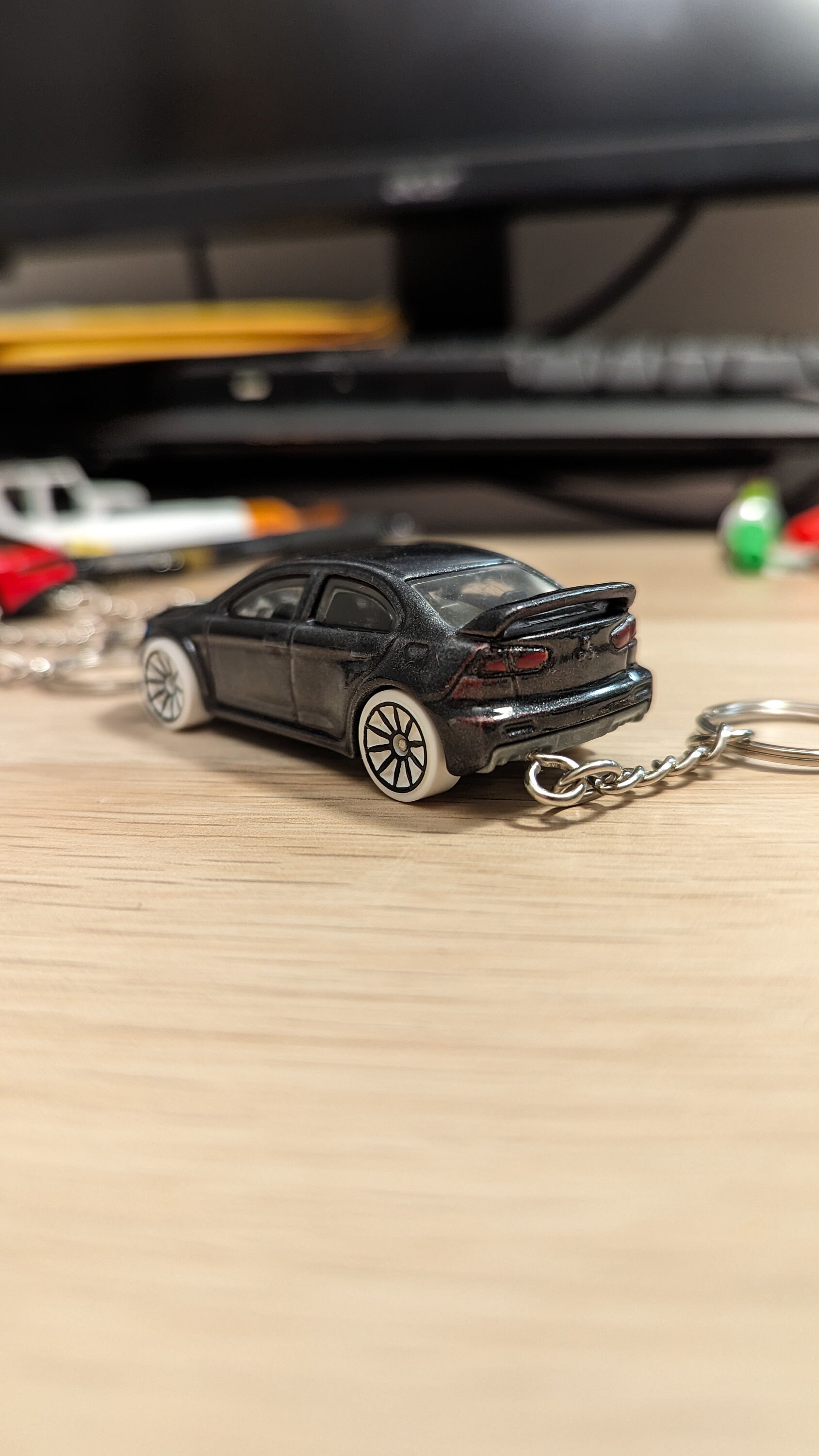 Custom Mitsubishi Lancer Evolution Keychain - Etsy