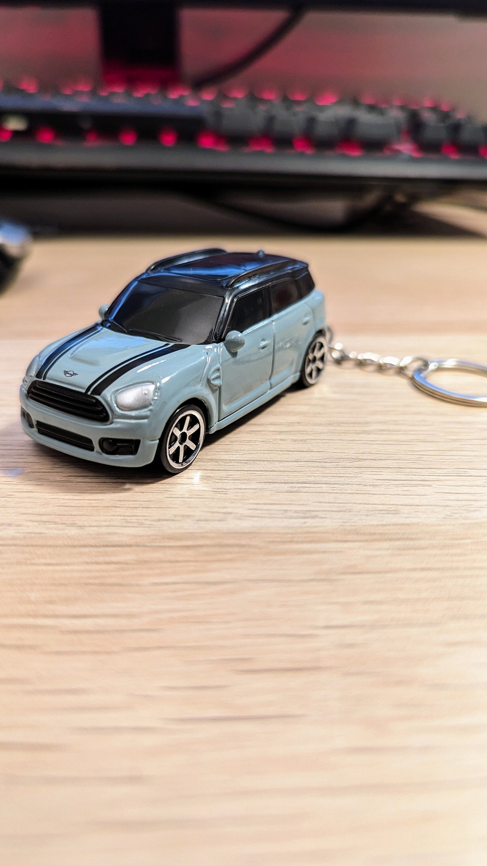 Custom Mini Cooper Keychain - Etsy
