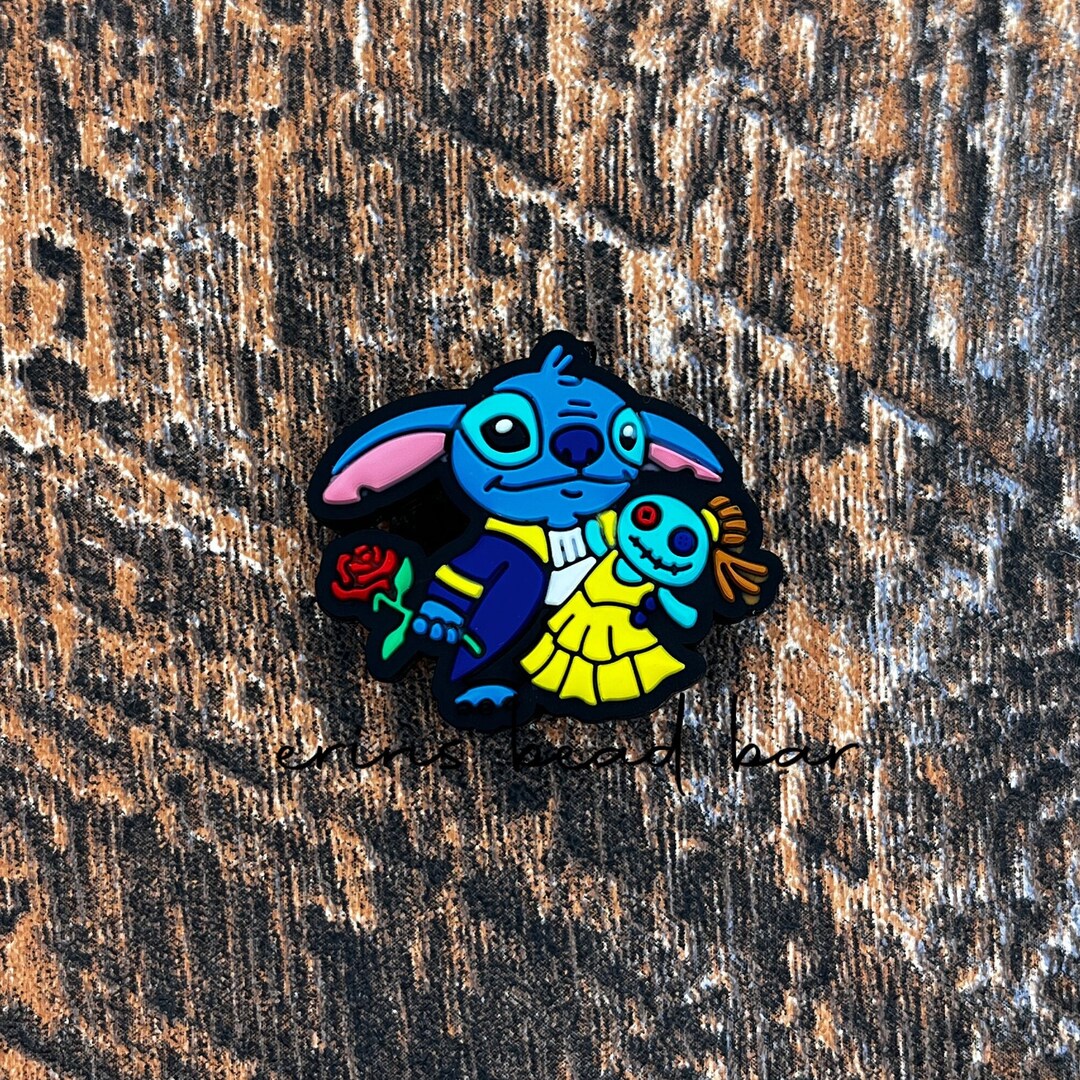 Alien 626 Silicone Focal, Stitch Focal Bead, Character Focal, Silicone ...