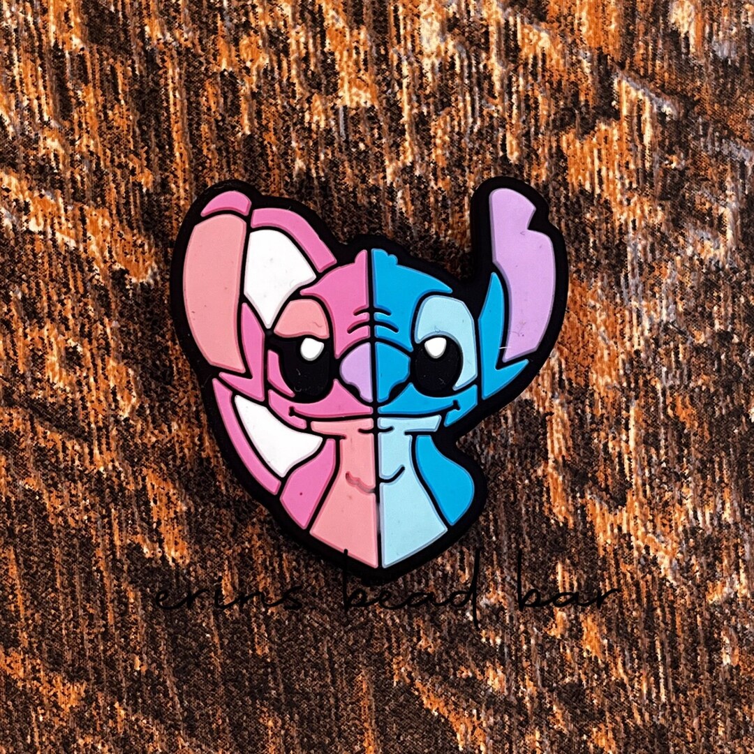 Stitch and Angel, Alien 626 Silicone Focal, Stitch Focal Bead, Cartoon ...