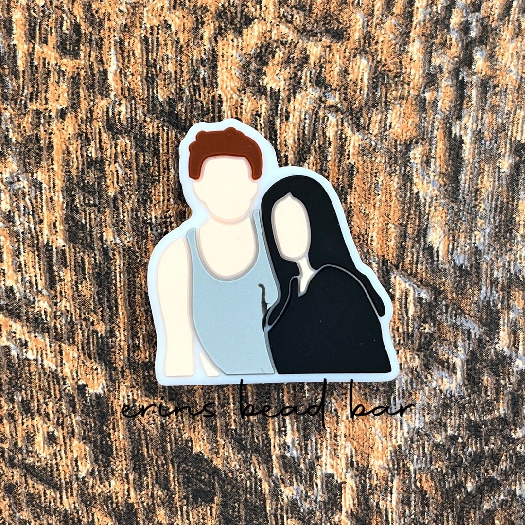 Edward and Bella Silicone Focal, Twilight Focal Bead, Vampire Focal ...