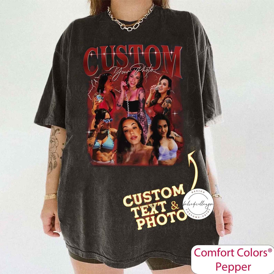 Custom Bootleg Rap Tee Custom Photo Vintage Graphic 90s - Etsy