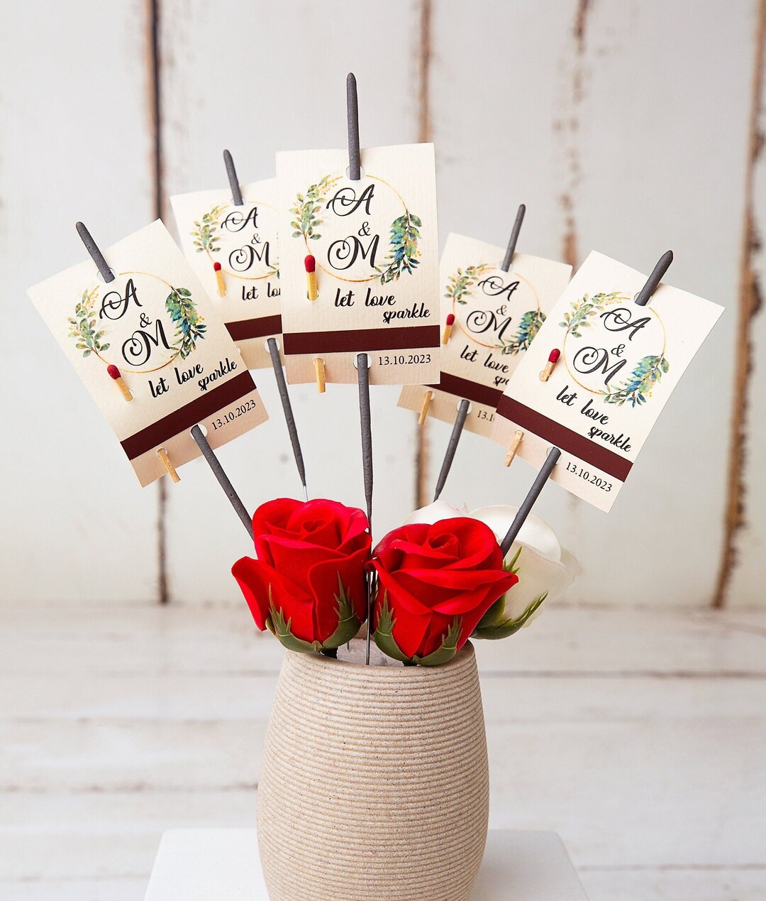 Personalized Tags for Your Sparklers-custom Labels for Fireworks ...