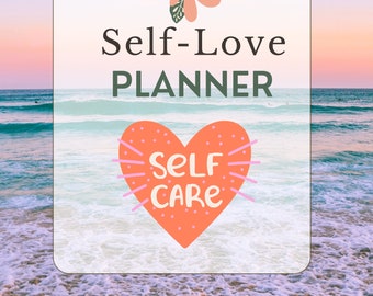 Self Love Planner Self Care Journal Personal Growth Daily Affirmations ...