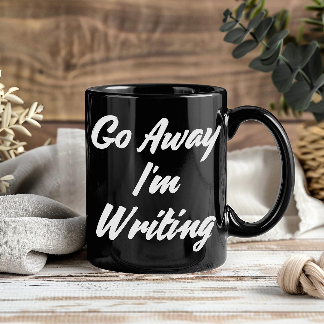 Writer Mug Author Humor Coffee Cup Creative Novelist Journalism Desk ...