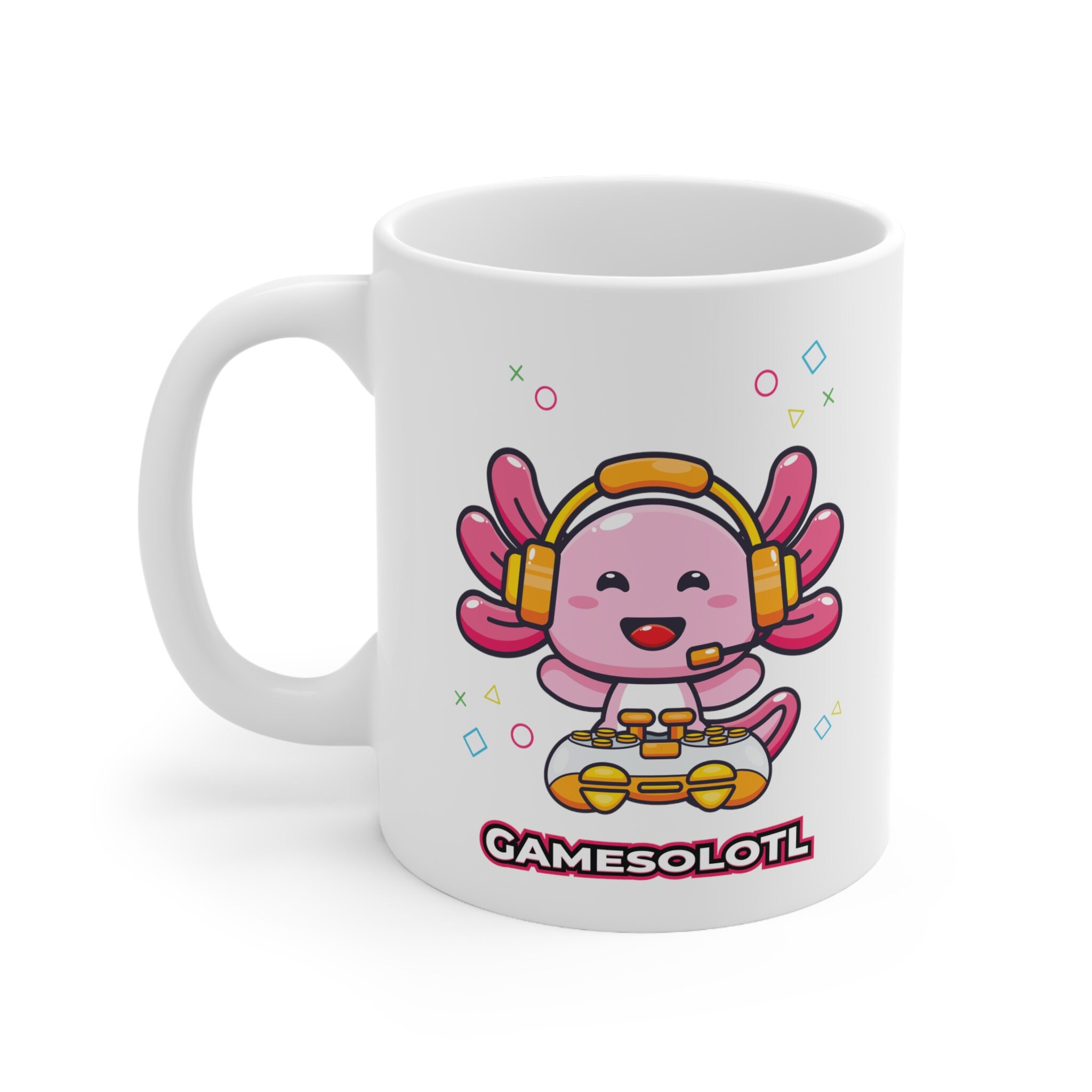 Axolotl Gaming Video Games Axolotls Amphibian Lover Gift Girls Boys ...