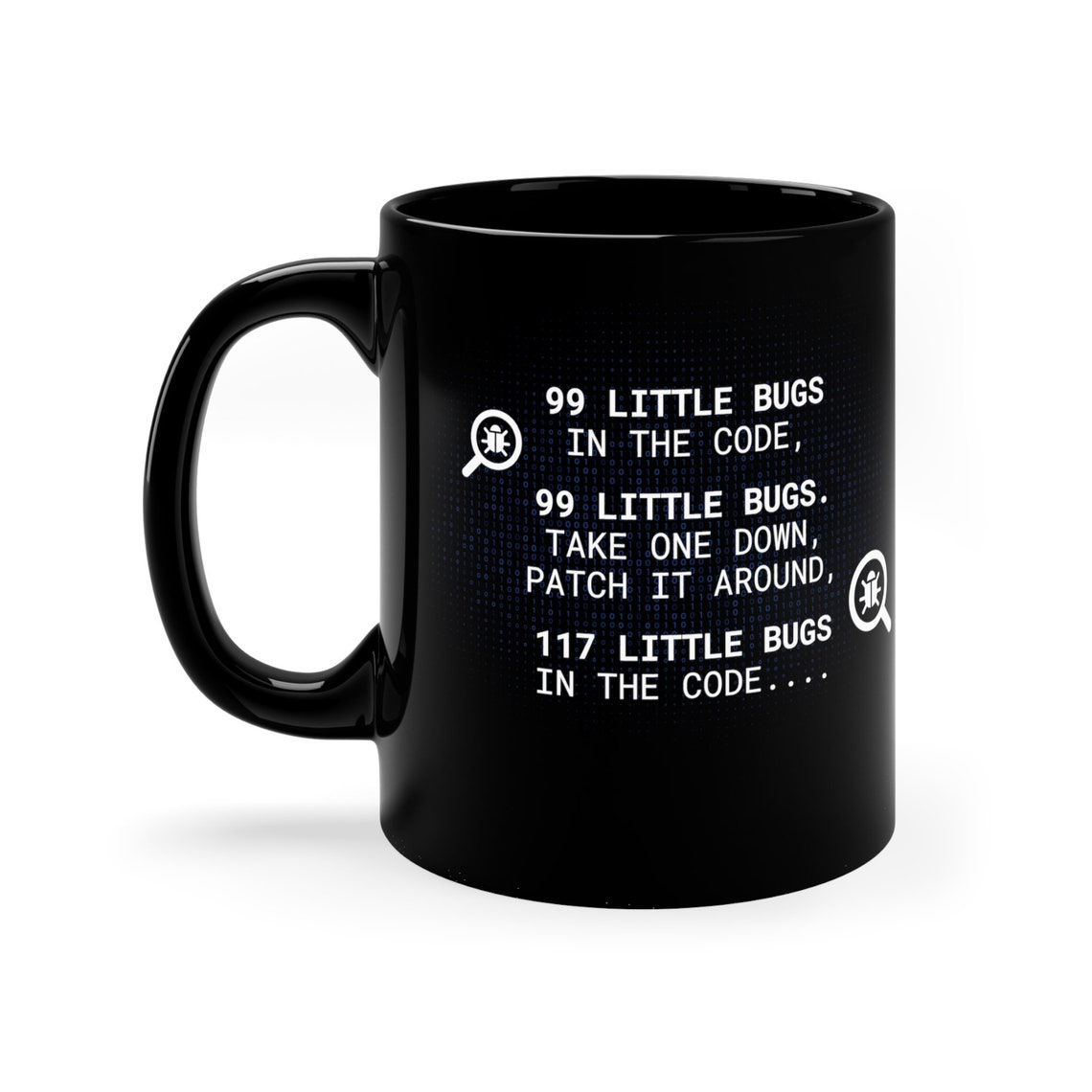 99 Little Bugs in the Code Programming Coding Funny Mug Coffee Tea Cup Custom, Web Developer ...