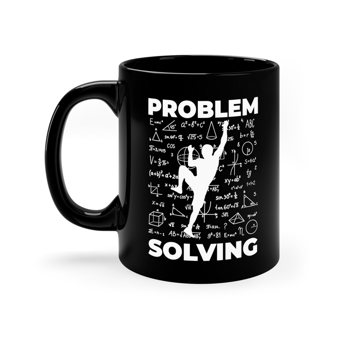 Problem Solving Climbing Mug Coffee Tea Cup Personalized Custom, Gift ...