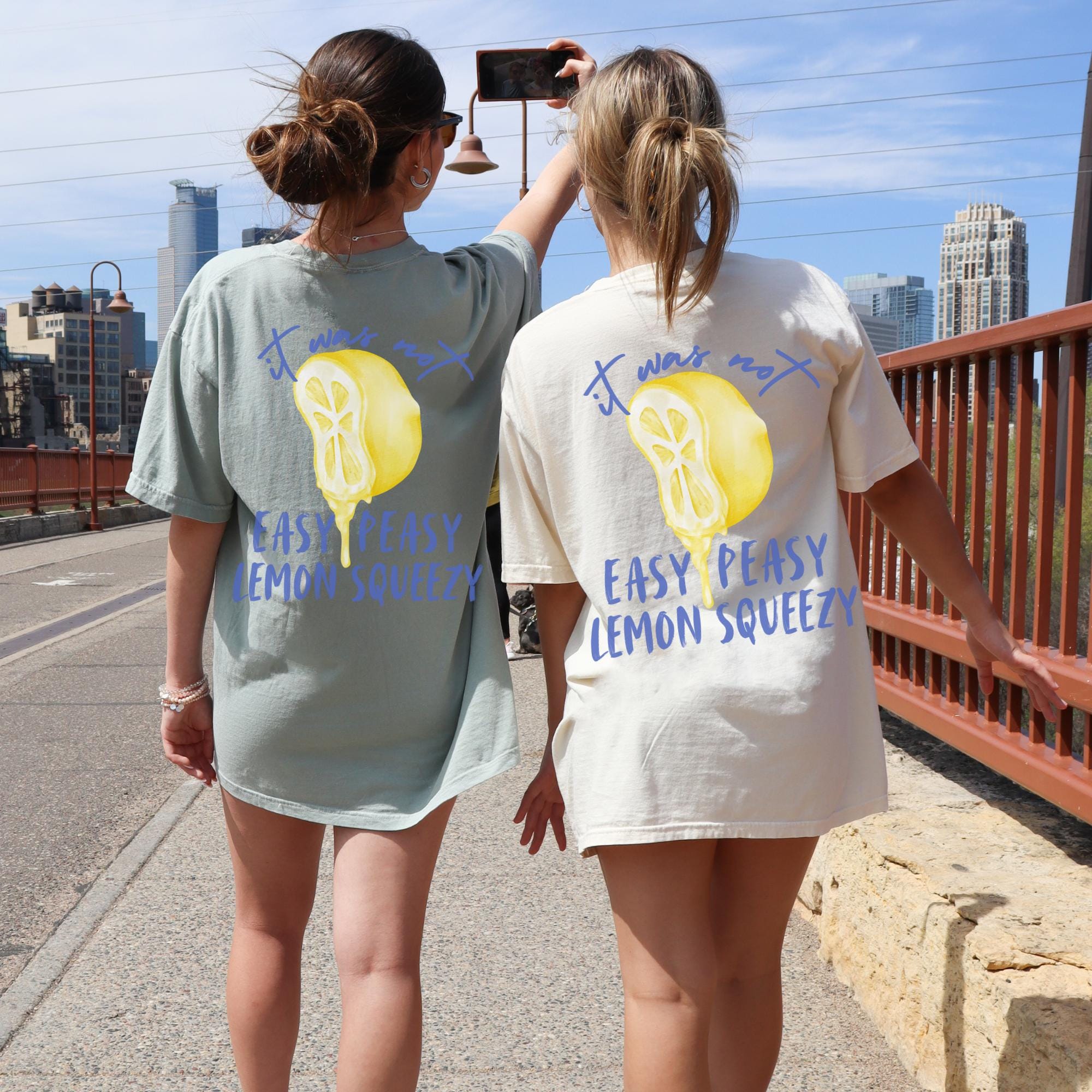 Easy Peasy Lemon Squeezy Lemon Shirt Limoncello Citrus Shirt La Dolce ...