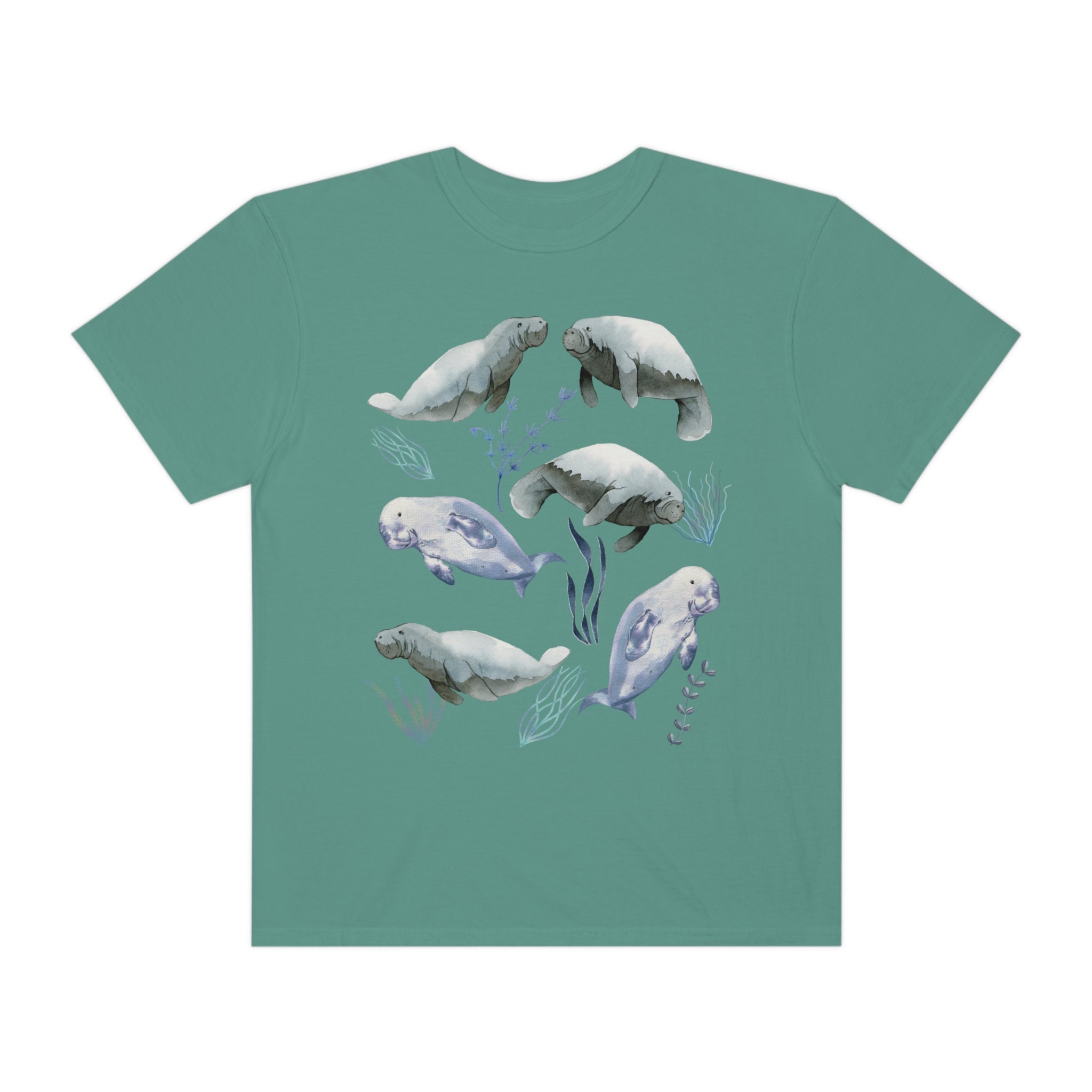 Comfort Colors Manatee Shirt Ocean Animal Shirt Manatee Gifts Manatee ...