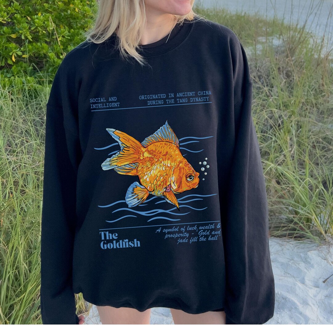 Goldfish Sweater Betta Fish Ecology Oceancore Ocean Inspired Style ...