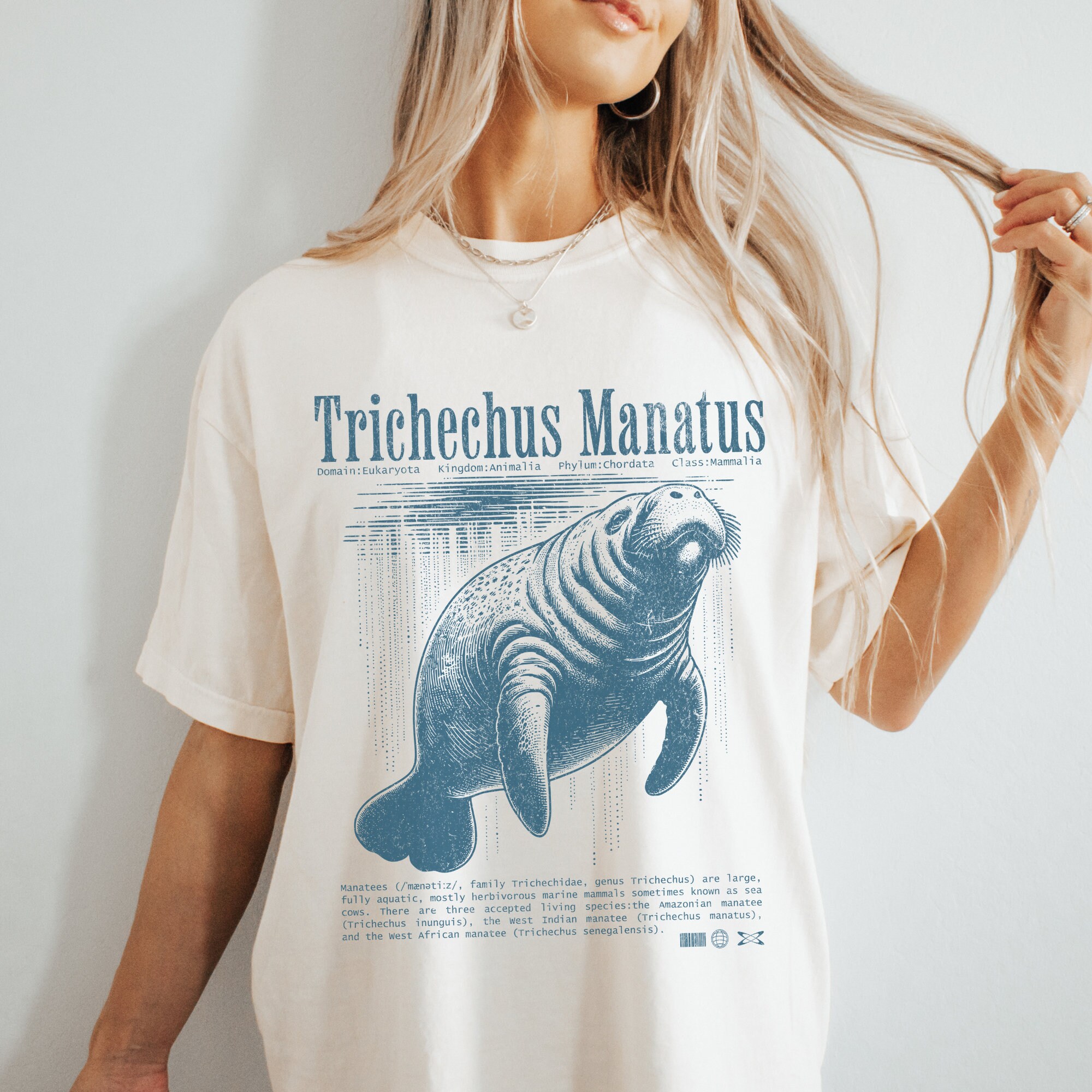Manatee Shirt Coconut Girl Ocean Inspired Style Granola Girl ...