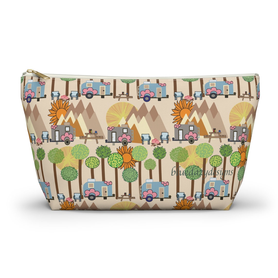 Camping Zipper Pouch With T Bottom | Camping Accessory Pouch for Travel ...
