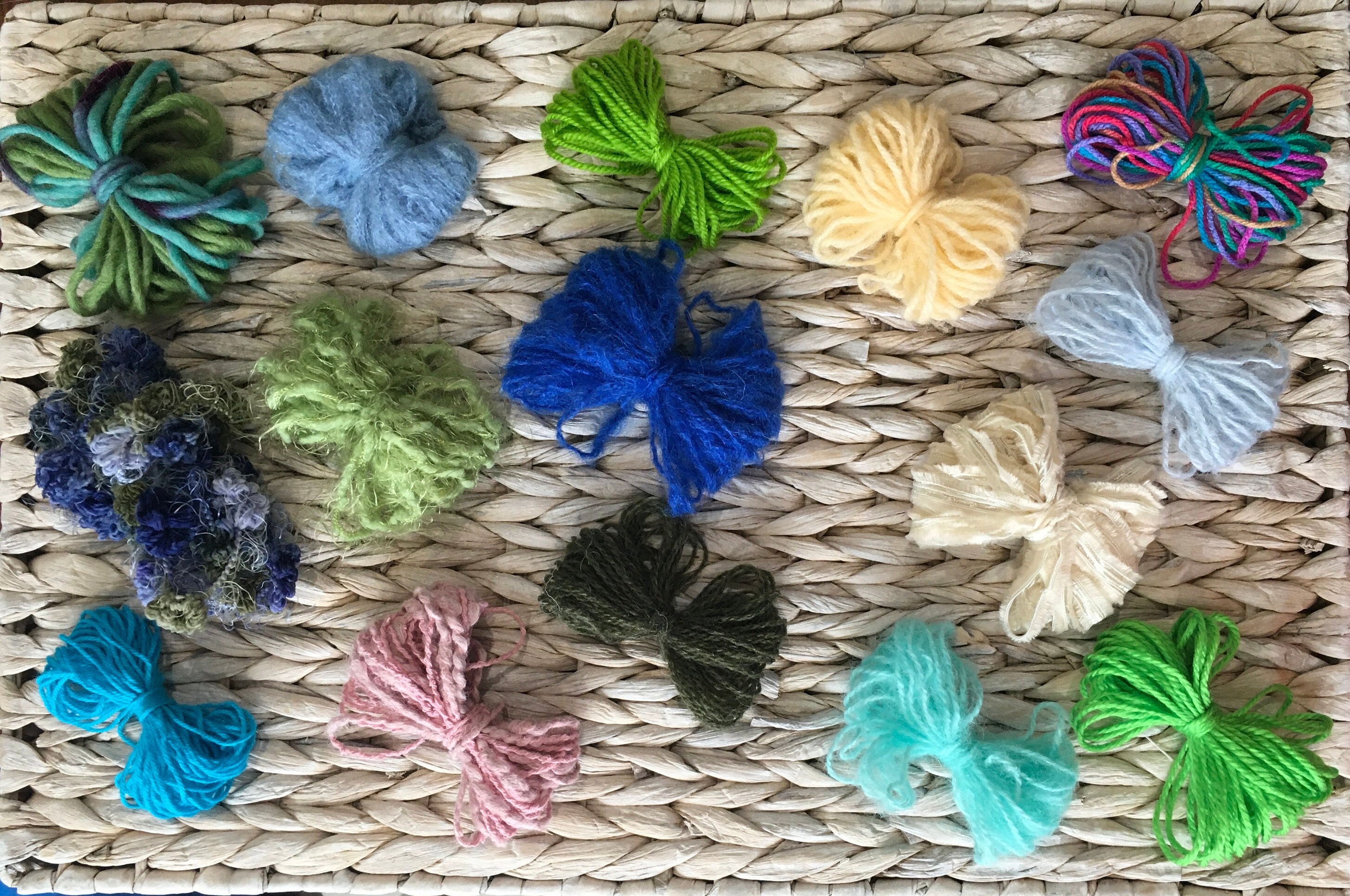 Sale/small Weaving Yarn Packs/zero Waste/eco Friendly/free Shipping ...