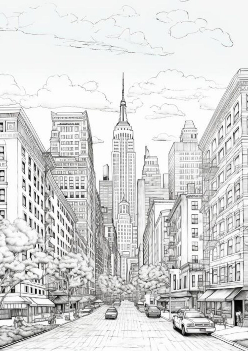 World Landmarks Colouring Book - Instant Download - Etsy Australia