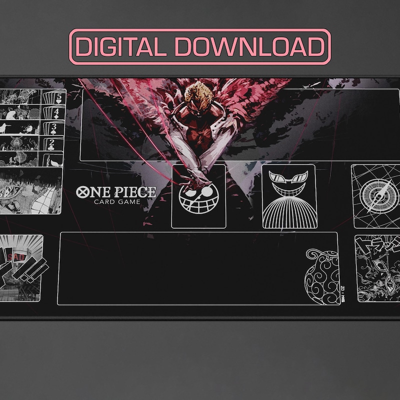 Doflamingo Custom Playmat - Etsy