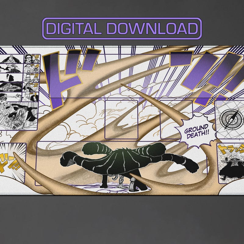 Purple Playmat One Piece - Etsy