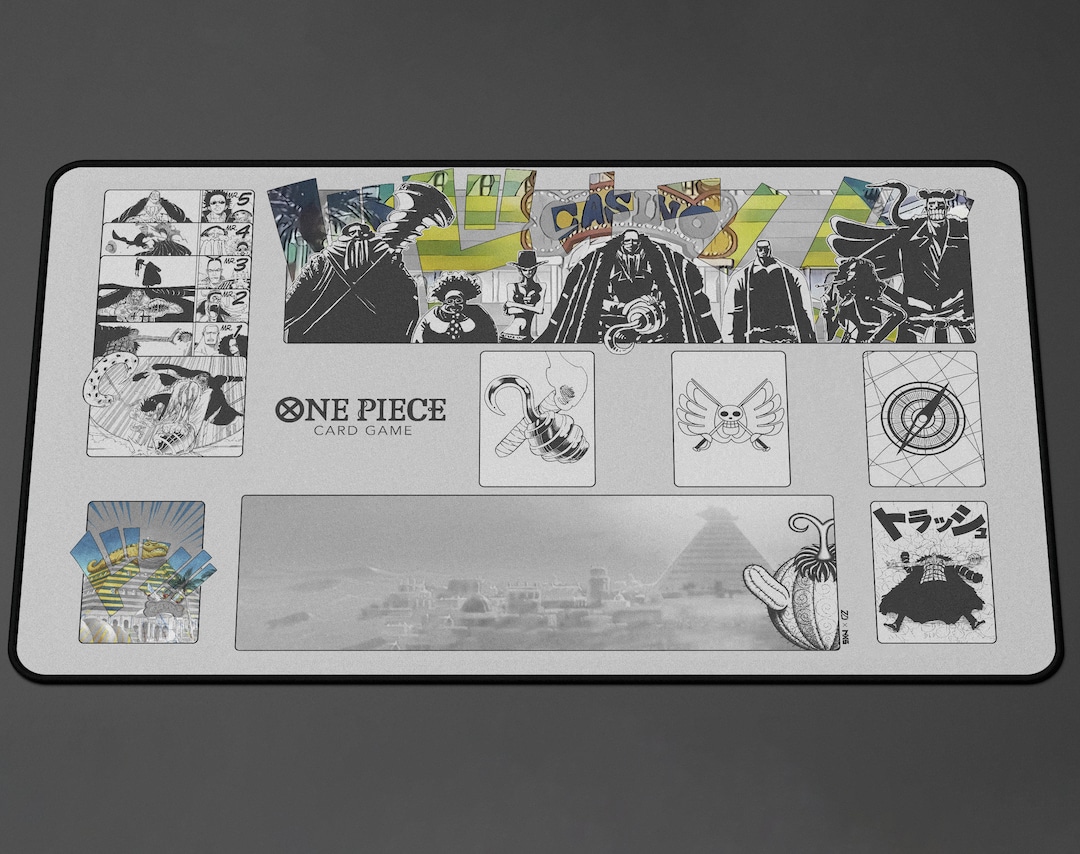 One Piece TCG Crocodile Classic Playmat Design by ZD X NXS - Etsy
