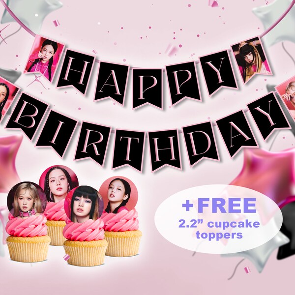 Kpop Birthday Banner - Etsy