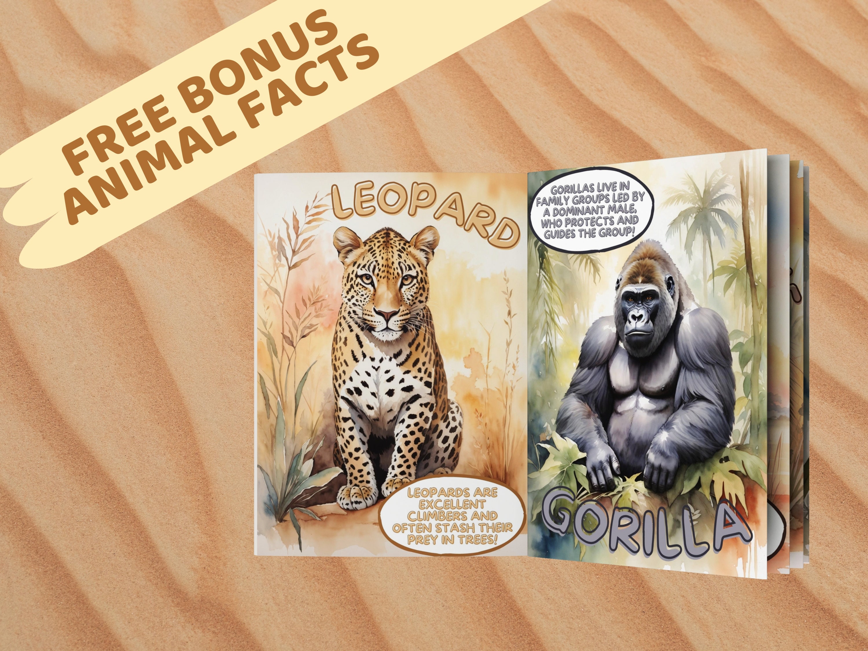 30 SAFARI ANIMAL Flashcards for Kids | Printable Flashcards, Montessori ...