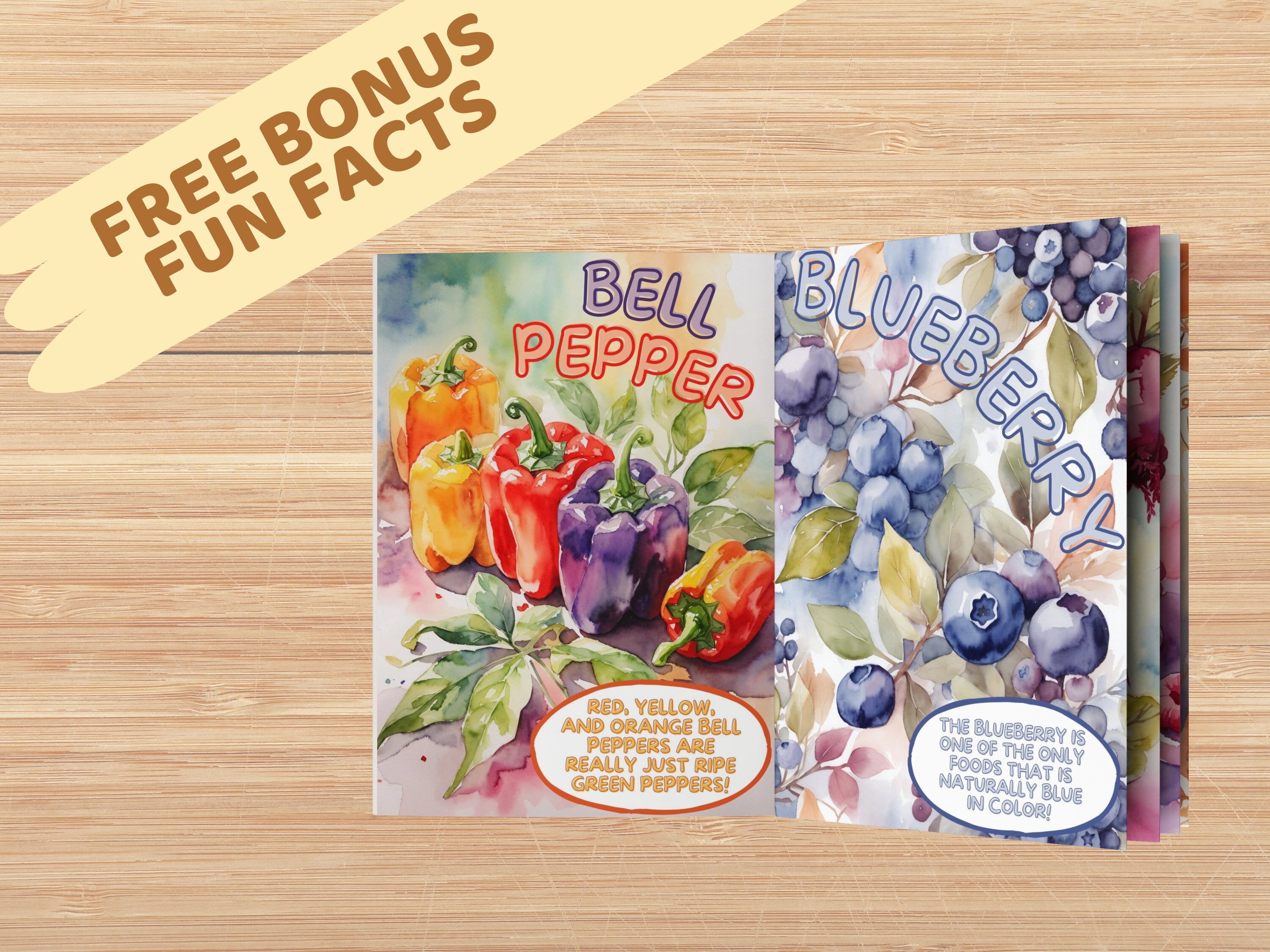 30 FRUITS and VEGETABLES Flashcards for Kids Printable Flashcards ...