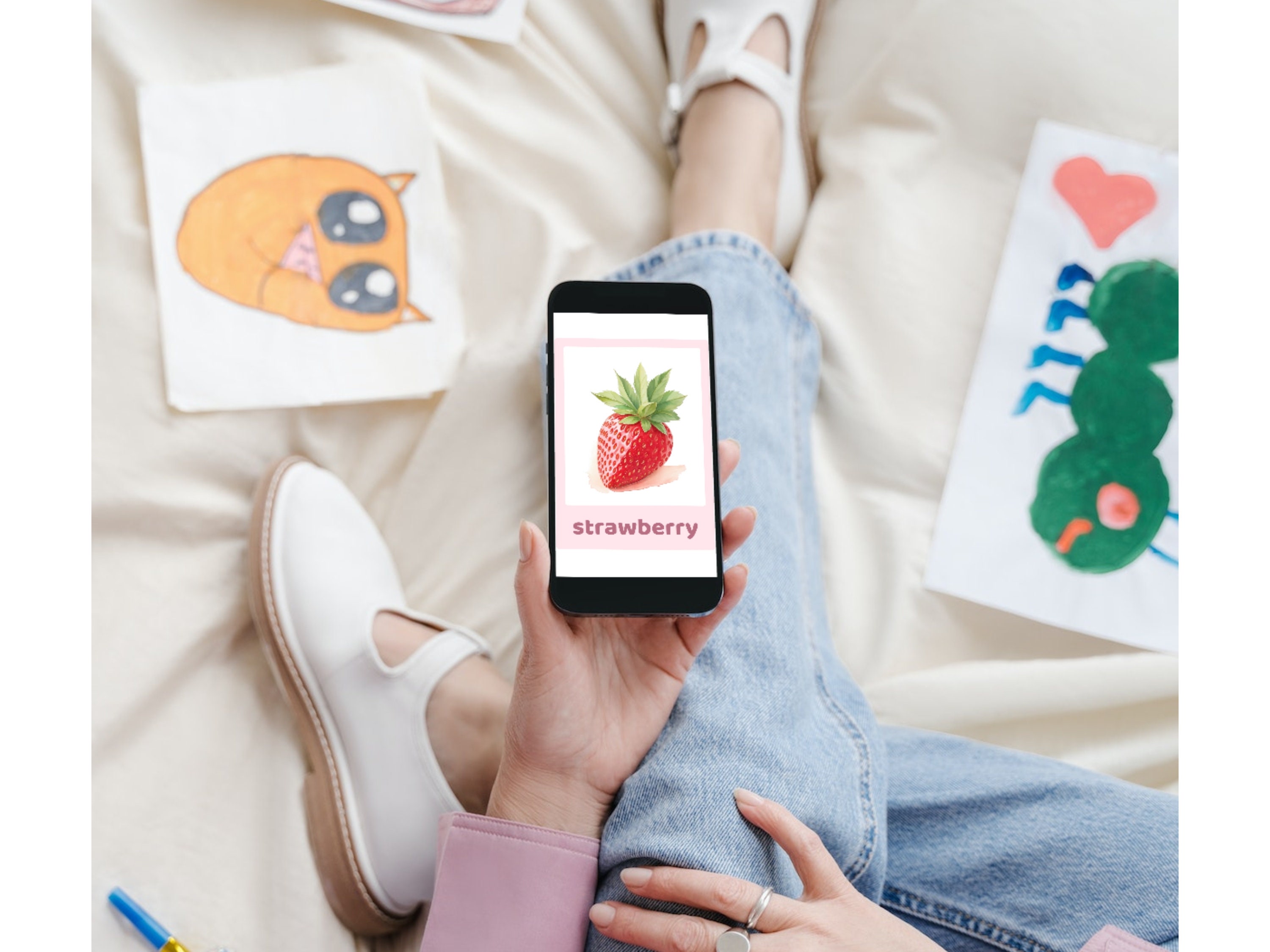 30 FRUITS and VEGETABLES Flashcards for Kids Printable Flashcards ...