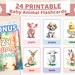 24 BABY ANIMAL Flashcards for Kids Printable Flashcards, Montessori ...