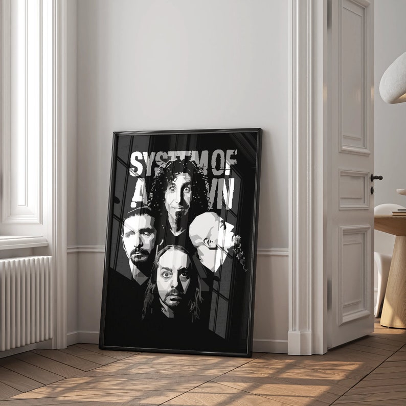 System of a Down Poster System of a Down Art System of a Down Graphic ...
