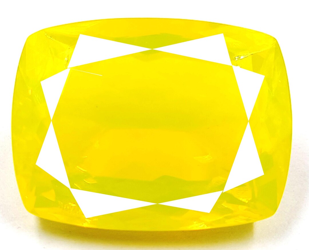 Opal Natural 165.50ct Faceted Cushion Cut IGL Certified Loose Gemstone ...