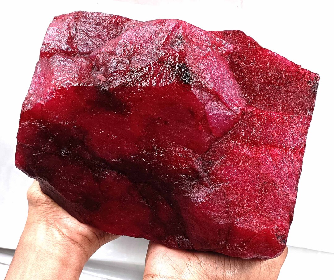 Ruby 30000ct/6kg African Red Ruby Rough Loose Gemstone IGL Certified ...