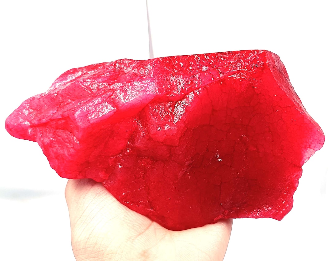 Ruby African Pigeon Blood Red Ruby Raw 3100-3500 Ct IGL - Etsy