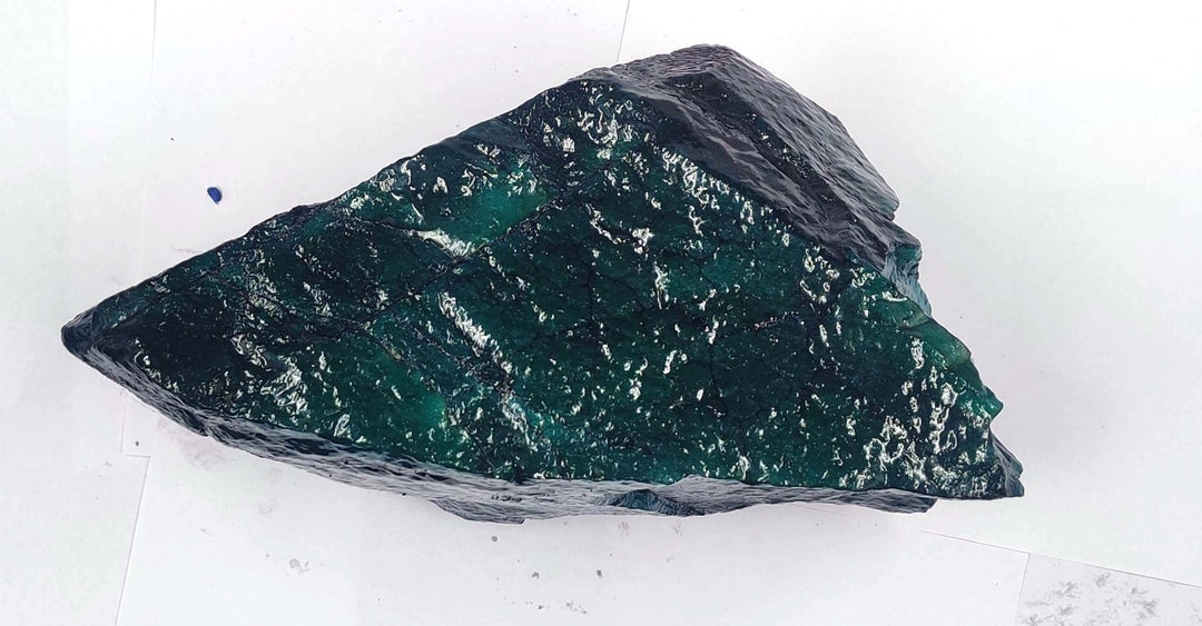 Green Emerald 25000 Ct/5kg Huge Rough Shape Natural Colombia Stone ...