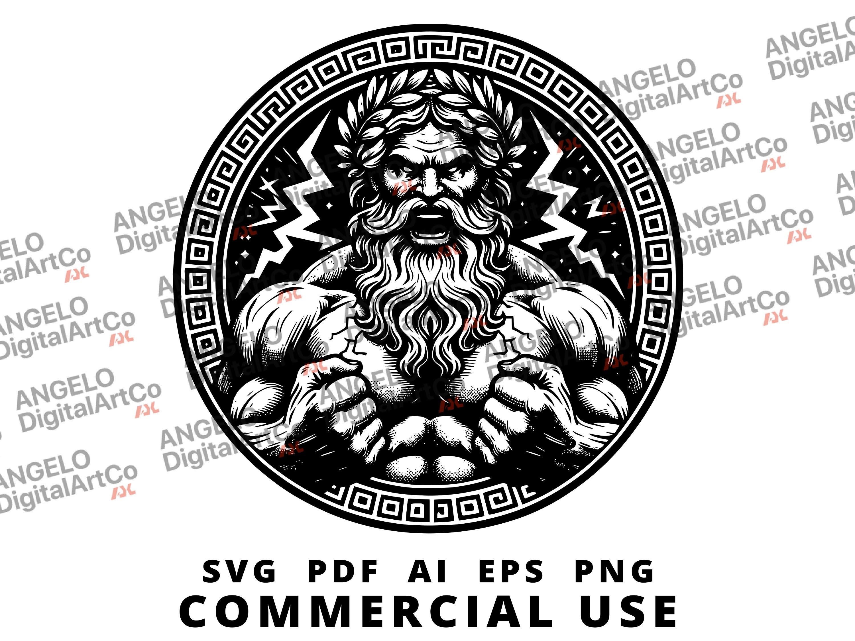 Zeus Vector -svg, Png, Ai , Eps ,pdf | Vector Graphics Design for ...