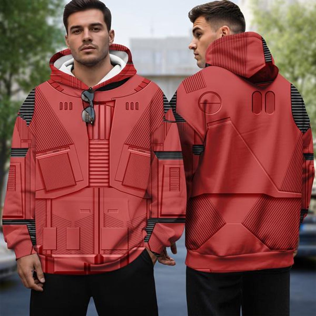 Halloween Sith Trooper Starwars Costume Cosplay 3D Hoodie, Starwars ...