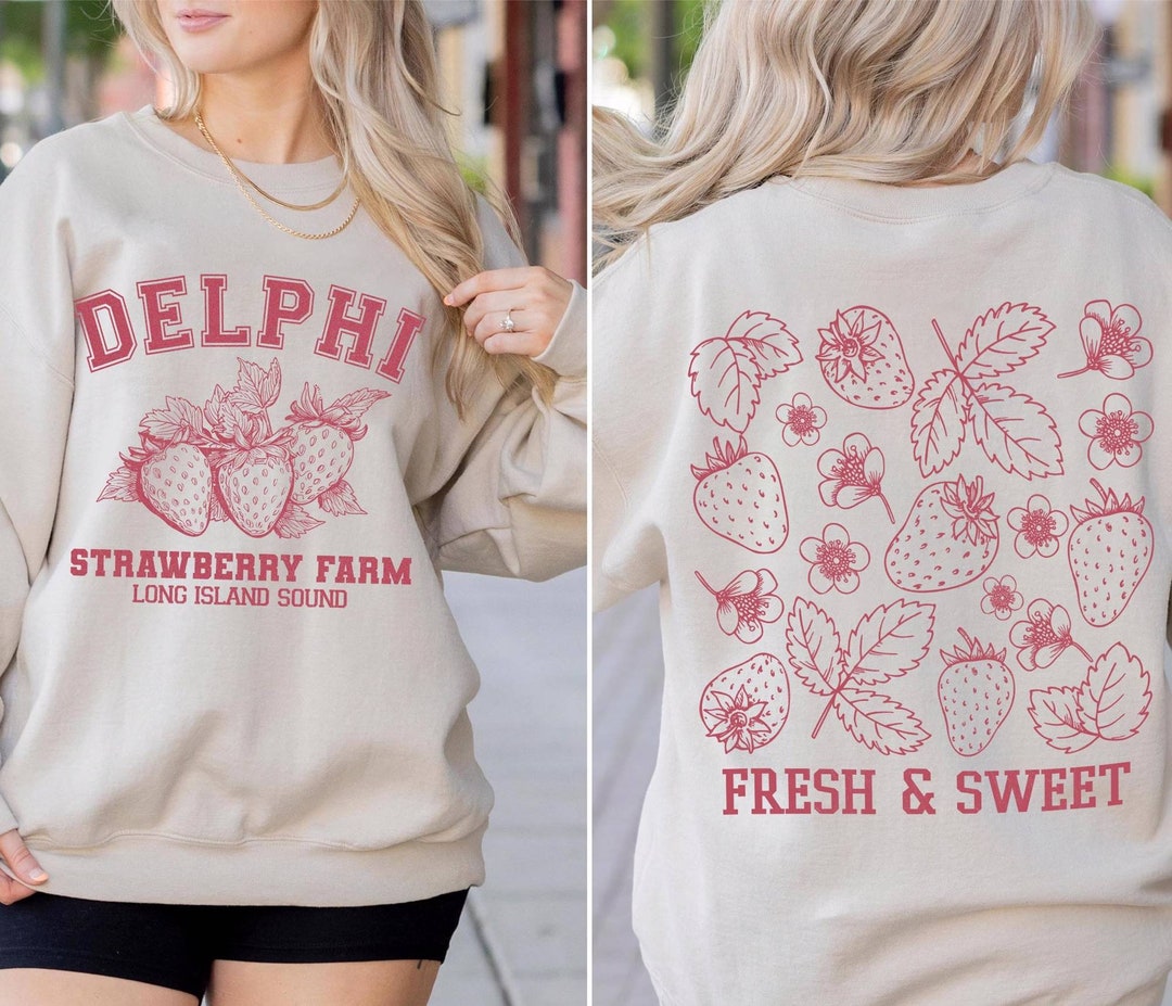 Delphi Strawberry Farms Sweatshirt Percy Jackson the Olympians Shirt ...