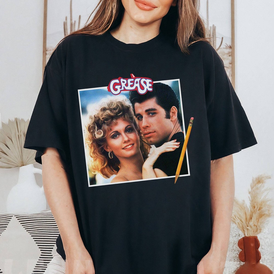Grease Musical Movie Lovers Betty Rizzo Danny Zuko Disco 70s Retro ...