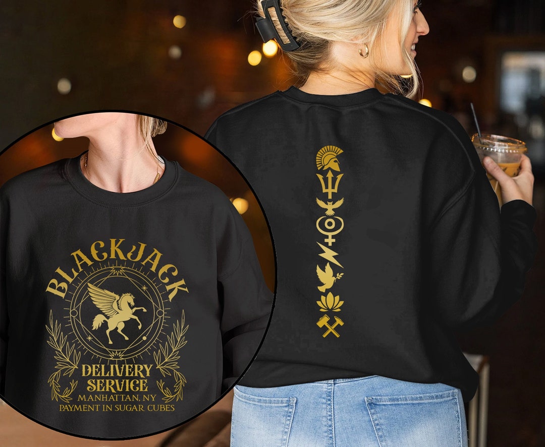 Camp Halfblood Sweatshirt Percy Jackson Shirt, Blackjack Delivery ...