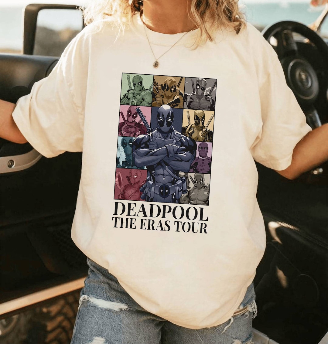 Vintage Deadpool Eras Tour Style Shirt | Vintage Deadpool Shirt | Wade ...