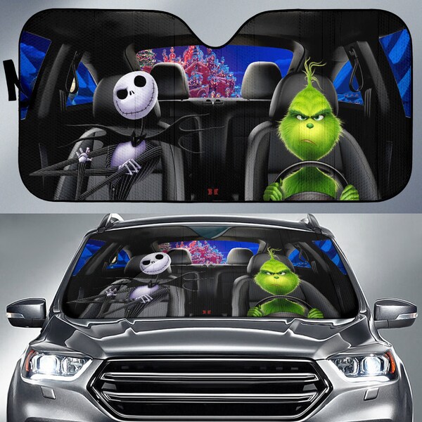 Grinch Car Shade - Etsy