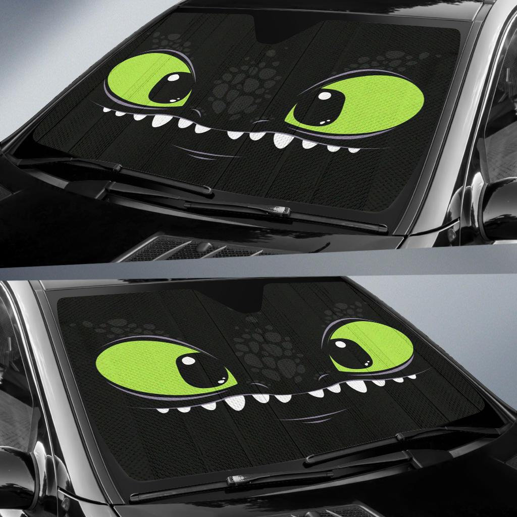 Toothless How To Train Your Dragon Auto Sun Shade sold by Gary ...