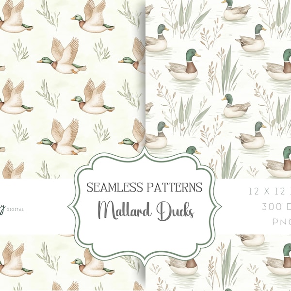 Duck Green Wallpaper - Etsy UK