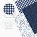 Blue Denim Seamless Digital Paper Set, Blue and White Printable ...