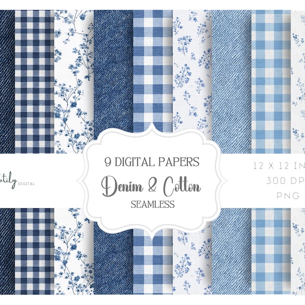 Denim Party Decor - Etsy